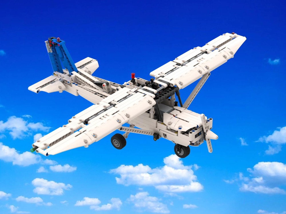 LEGO MOC-212662 42025 Cessna 152 by paave | Rebrickable - Build with LEGO