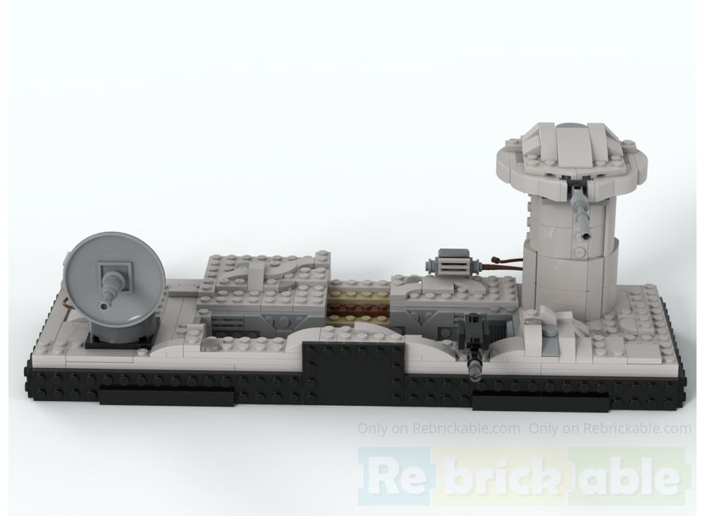 LEGO MOC 75379 Hoth diorama - R2-D2 Alternate Build by Will_Crafting | Rebrickable - Build with LEGO
