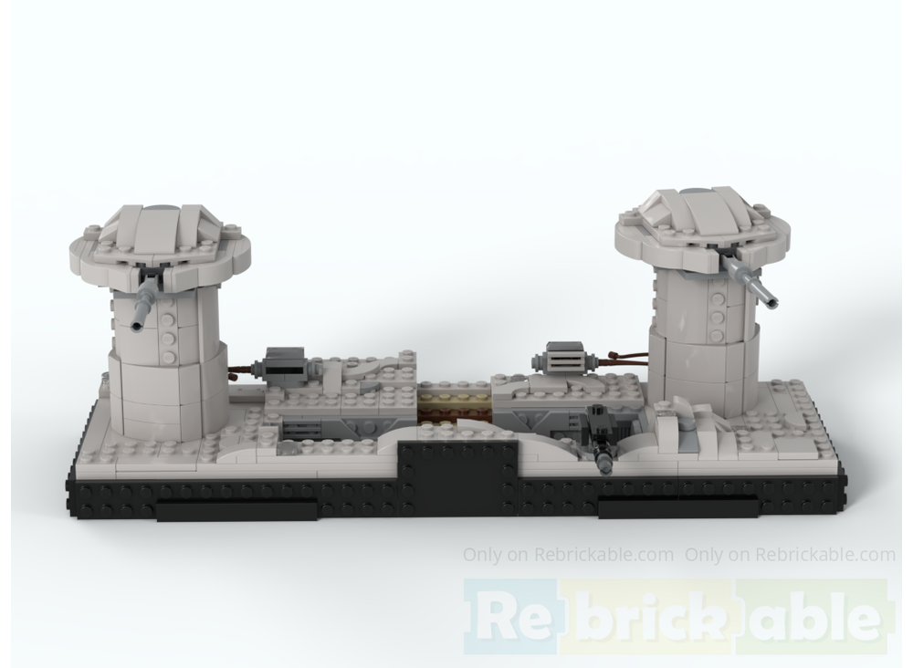 LEGO MOC 75379 Hoth diorama - R2-D2 Alternate Build by Will_Crafting | Rebrickable - Build with LEGO