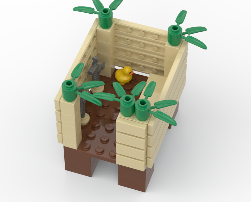 LEGO MOC Duck Blind by MB MocWorks | Rebrickable - Build with LEGO