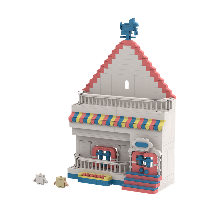 LEGO MOC-212681 Cinnamoroll's Cafe by danpixell | Rebrickable - Build ...