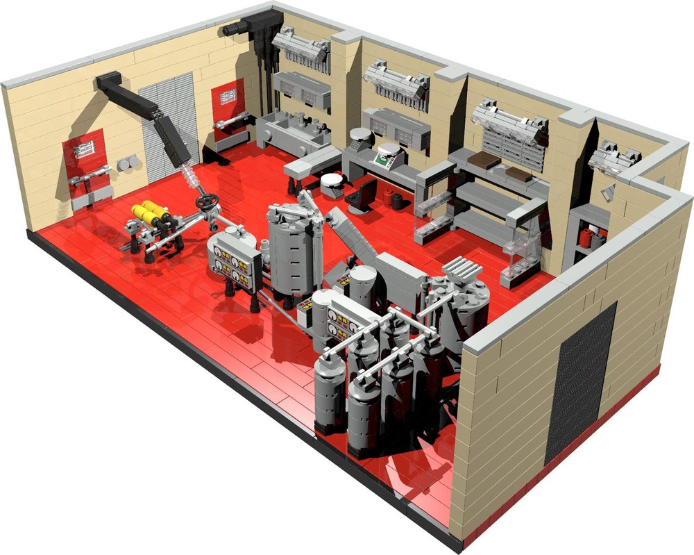 Lego Moc Breakin Bad Mega Meth Lab By Ww2custombrickmodels