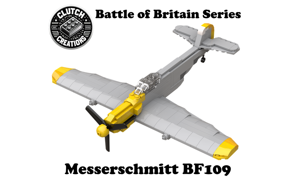 LEGO MOC Clutch Creations Messerschmitt BF109 by ClutchCreations ...