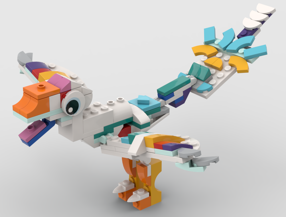 LEGO MOC Archaeopteryx - 31140 ALT by NaMroz | Rebrickable - Build with ...