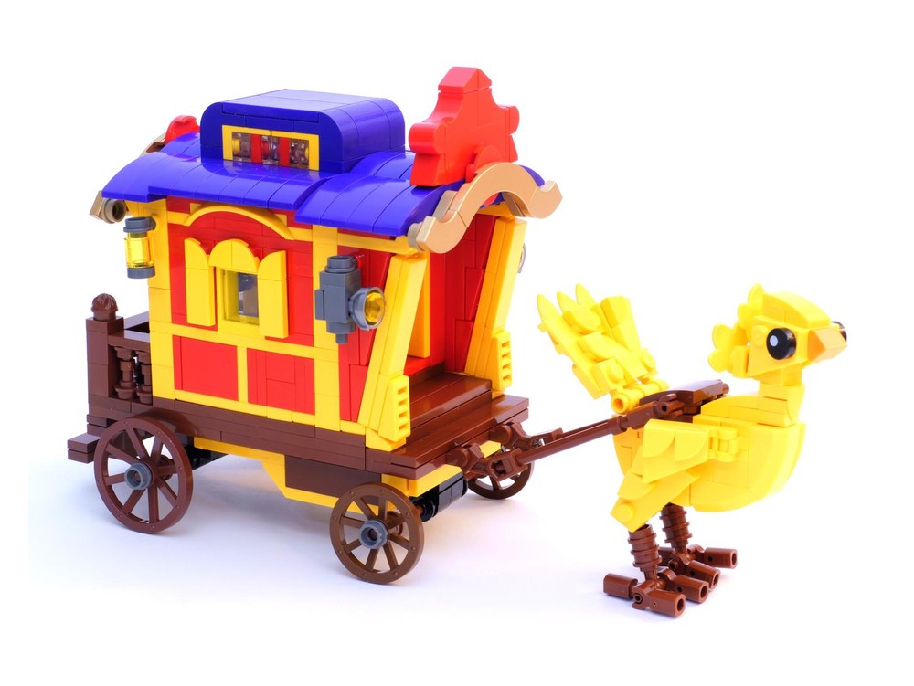 LEGO MOC Final Fantasy VII Chocobo Carriage by Brick.Ninja ...