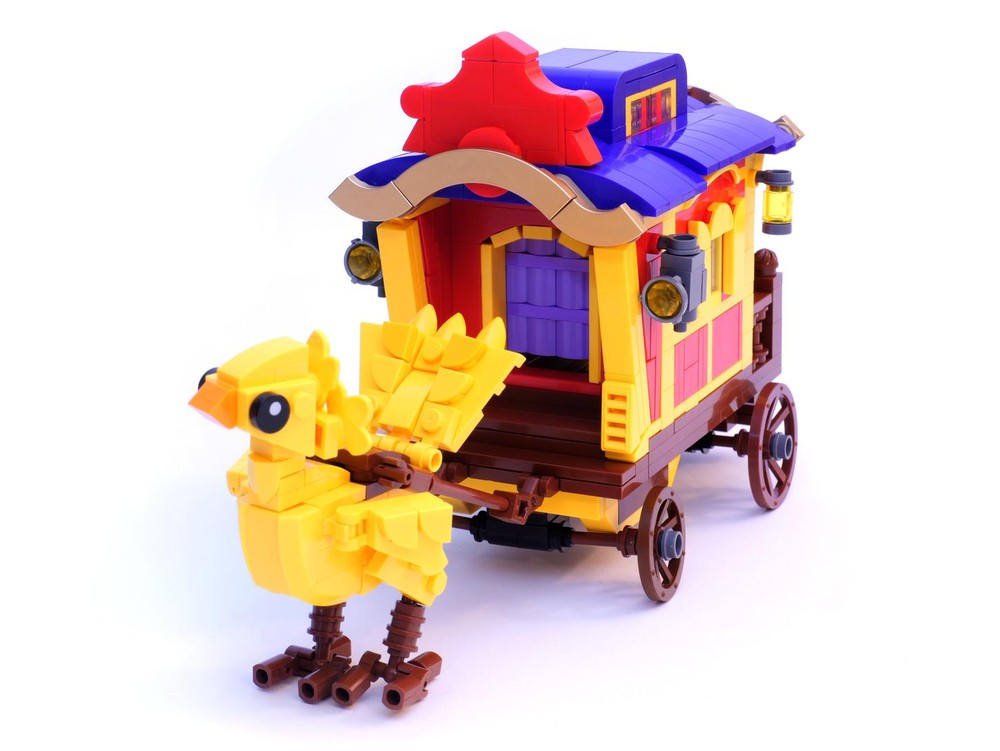 LEGO MOC Final Fantasy VII Chocobo Carriage by Brick.Ninja ...