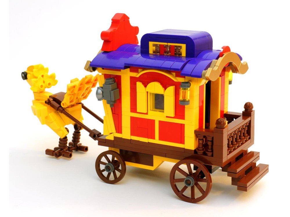 LEGO MOC Final Fantasy VII Chocobo Carriage by Brick.Ninja ...