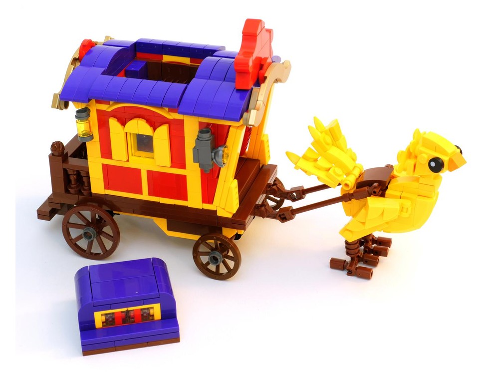 LEGO MOC Final Fantasy VII Chocobo Carriage by Brick.Ninja ...