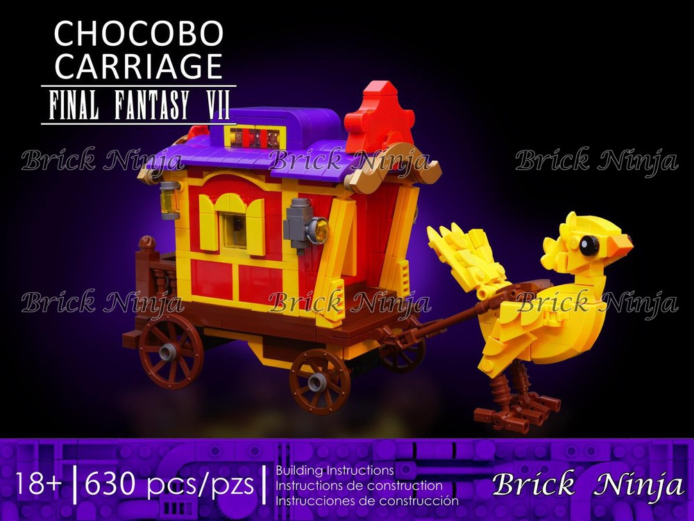 LEGO MOC-212716 Final Fantasy VII Chocobo Carriage by Brick.Ninja ...