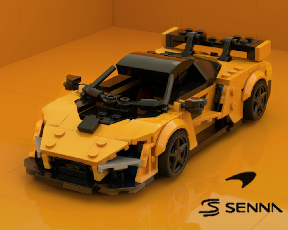 LEGO MOC McLaren Senna - rlawlgh by rlawlgh777 | Rebrickable - Build ...