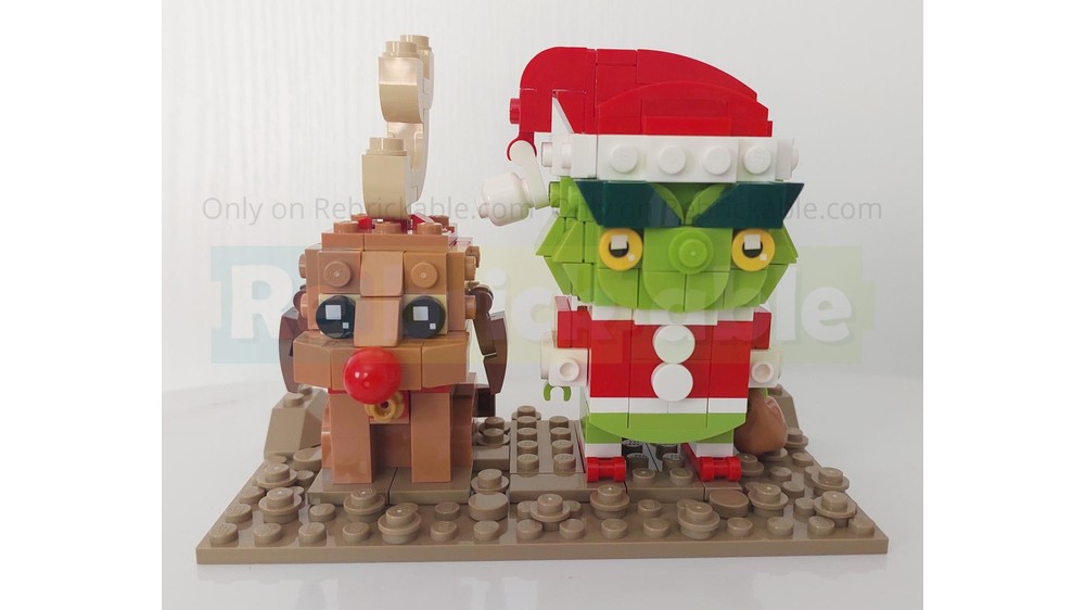 LEGO MOC-212727 Max the Dog Brickheadz (The Grinch) by BrickLeafSheep ...
