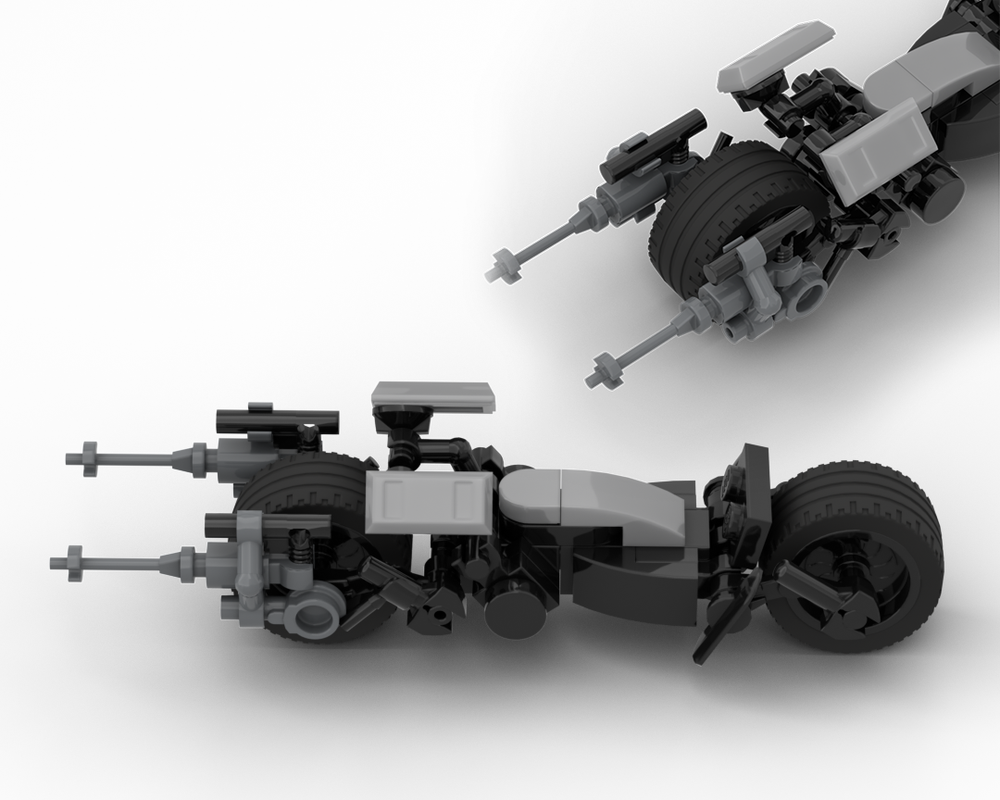 LEGO MOC Batpod from TDK by LEGOJOSEPH | Rebrickable - Build with LEGO