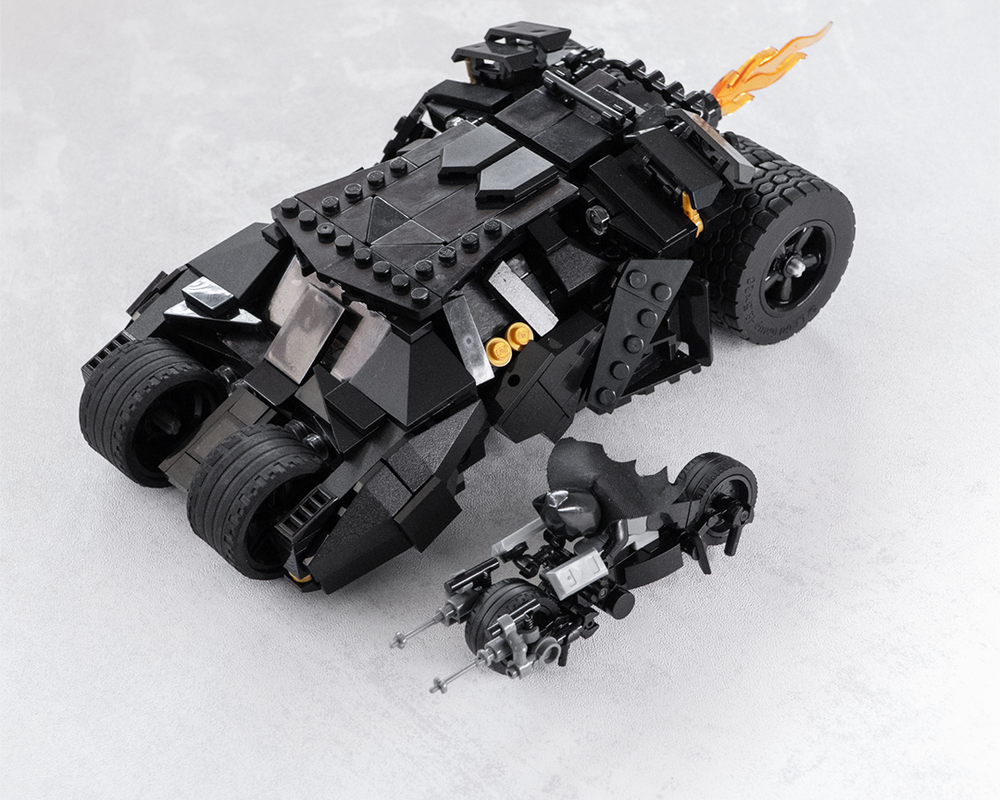 LEGO MOC Batpod from TDK by LEGOJOSEPH | Rebrickable - Build with LEGO