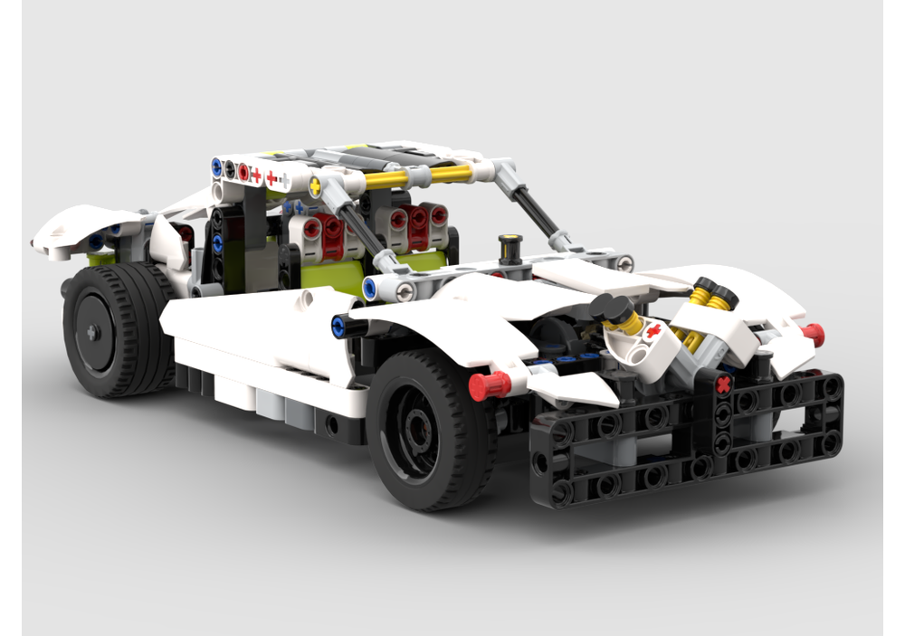 LEGO MOC FWD Car by Raptor9889 | Rebrickable - Build with LEGO