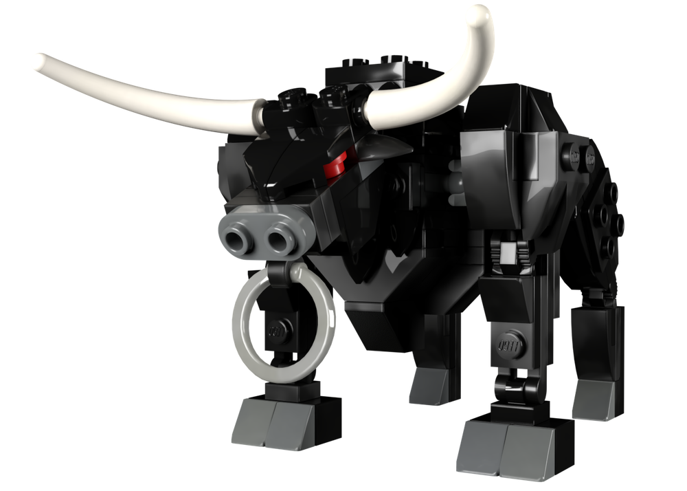 LEGO MOC Raging Bull by gigamesh | Rebrickable - Build with LEGO