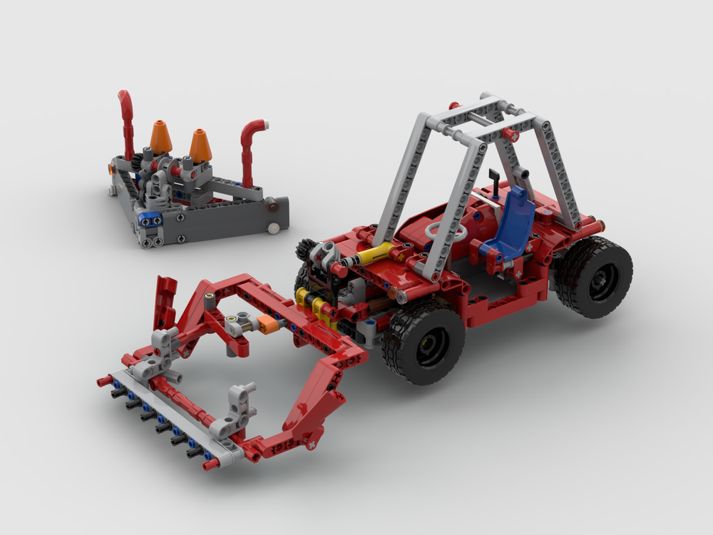 LEGO MOC 42075 Slope Tractor Tribute by Larsagri | Rebrickable - Build ...