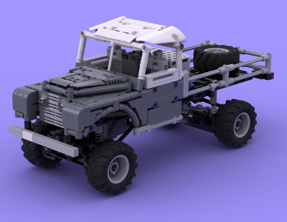 LEGO MOC Land Rover Series 2 trial by _Electro_ | Rebrickable - Build ...
