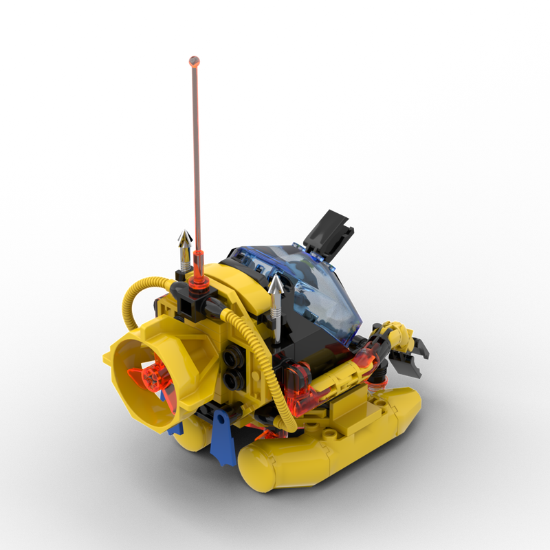 LEGO MOC-212768 MOC-0028 aqua finder by KILDET | Rebrickable - Build ...