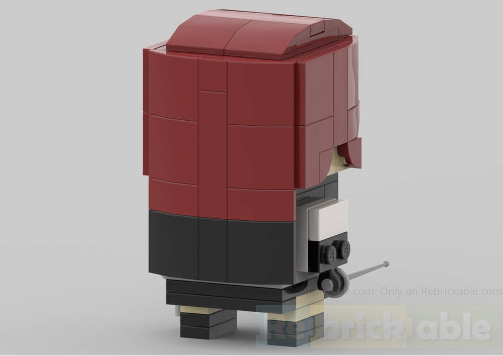 LEGO MOC Mitsuru Kirijo BrickHead - Persona 3 Reload by GoldengamerLego ...