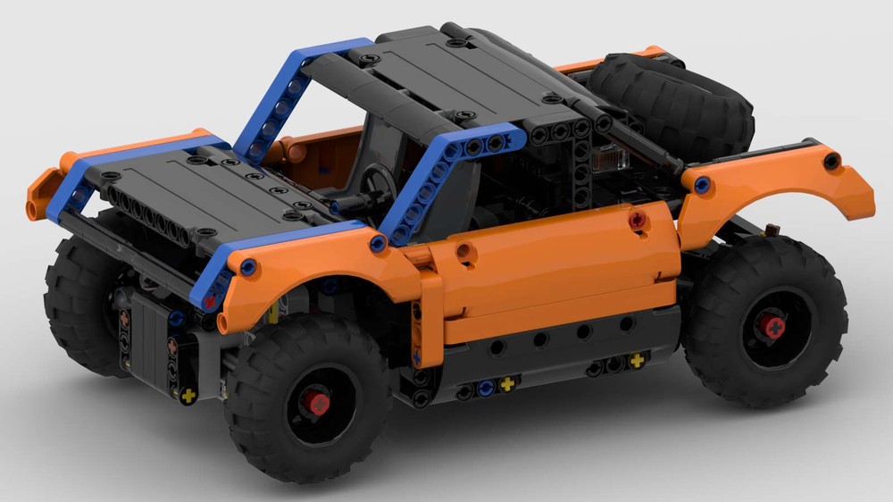 LEGO MOC Mini Trophy Truck by N1K0L4 | Rebrickable - Build with LEGO
