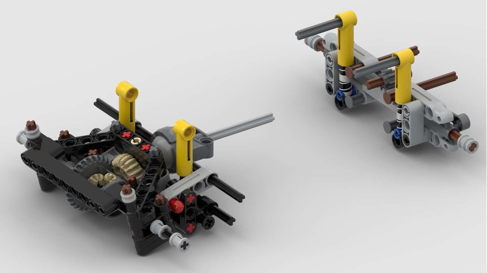 LEGO MOC Mini Trophy Truck by N1K0L4 | Rebrickable - Build with LEGO