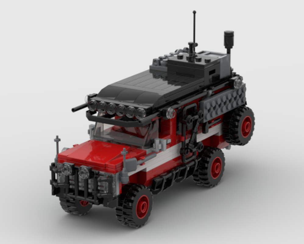 LEGO MOC Chevy Squarebody Suburban Offroad Modification K20, Squarebody ...