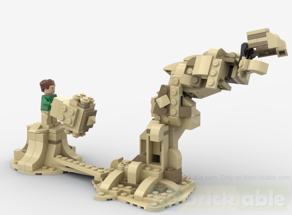 LEGO MOC Sandman's sand-hand by Foreign_Brick_ | Rebrickable - Build ...