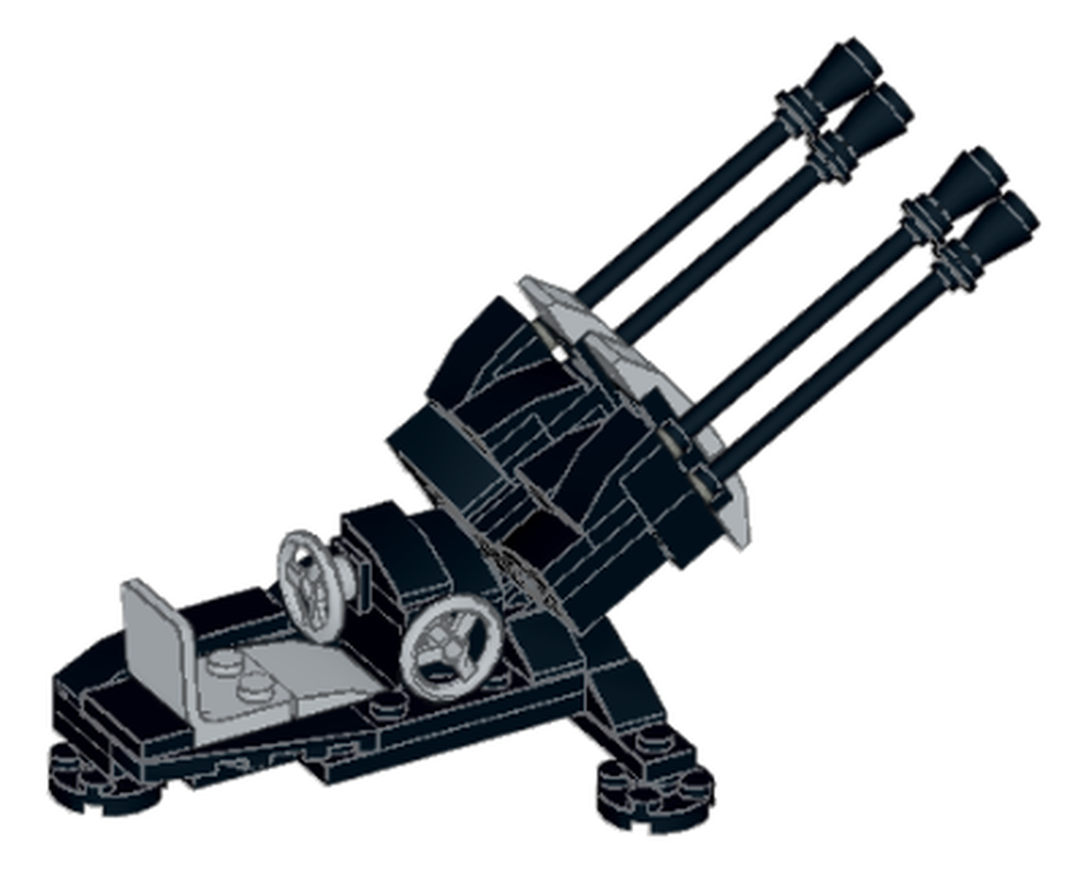 LEGO MOC Flak 38 by militarybricks1 | Rebrickable - Build with LEGO