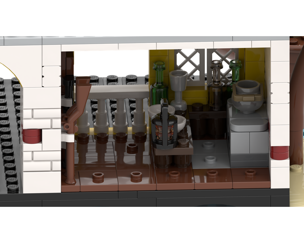 LEGO MOC Lagoon Lock-Up (6267) Remake by Surcote | Rebrickable - Build ...