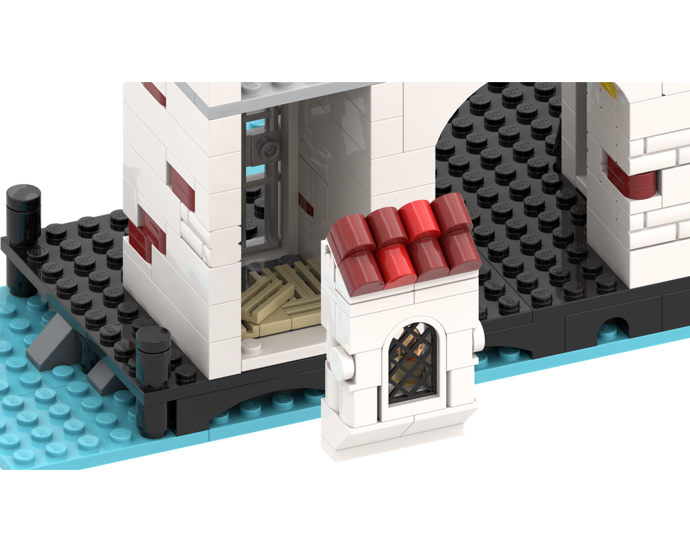 LEGO MOC Lagoon Lock-Up (6267) Remake by Surcote | Rebrickable - Build ...
