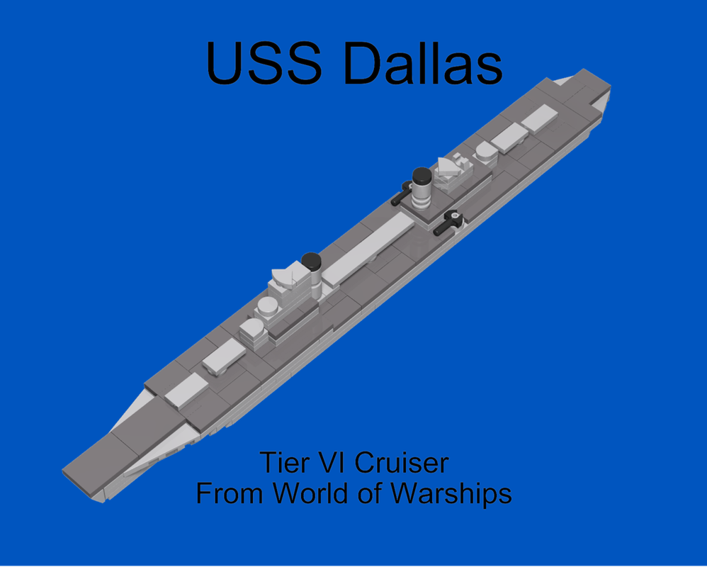 LEGO MOC 1:560 Scale USN Light Cruisers by yamato534 | Rebrickable ...