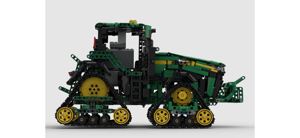 LEGO MOC John Deere 8RX tractor (PF version) by falconluan | Rebrickable - Build with LEGO