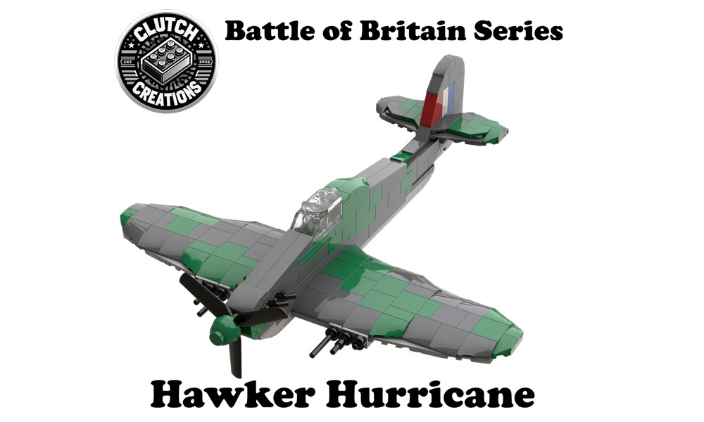 LEGO MOC Clutch Creations Hawker Hurricane by ClutchCreations ...
