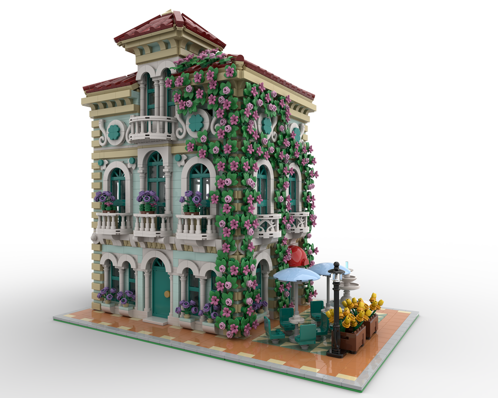 LEGO MOC-212807 MODULAR VIII by @lucapetraglia.it | Rebrickable - Build ...