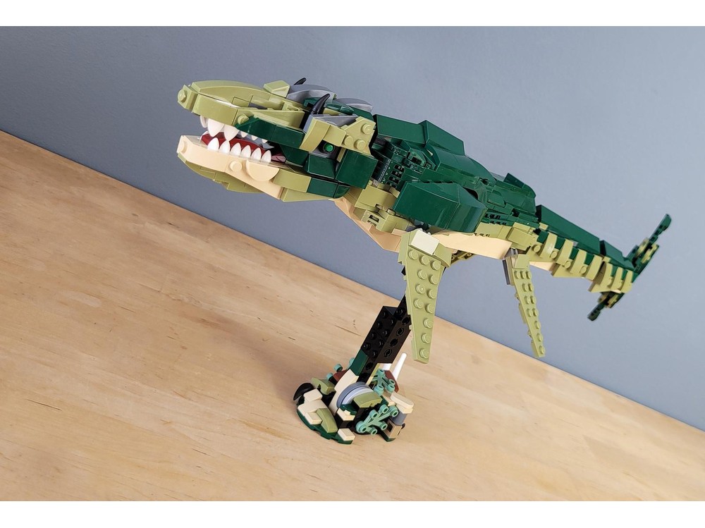 Lego Moc Mosasaurus By Brickvink Rebrickable Build With Lego