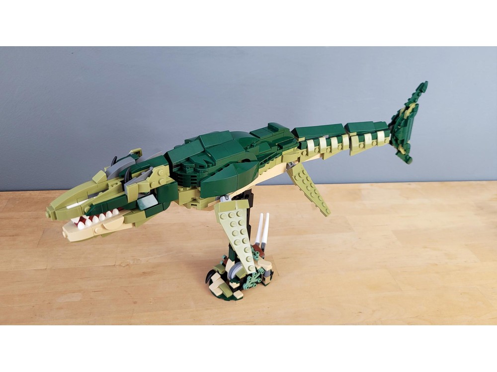 LEGO MOC Mosasaurus by BrickVink | Rebrickable - Build with LEGO