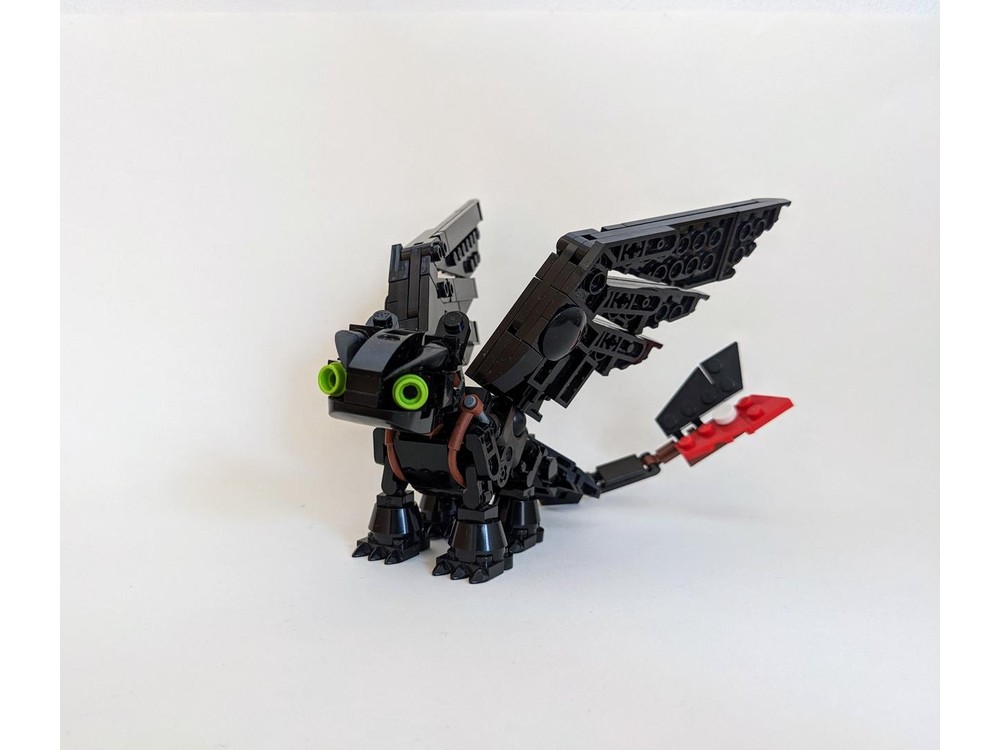 LEGO MOC Toothless by akibricks | Rebrickable - Build with LEGO