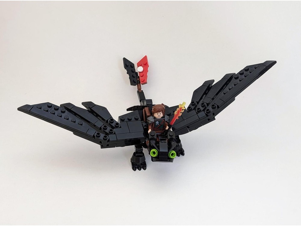 LEGO MOC Toothless by akibricks | Rebrickable - Build with LEGO