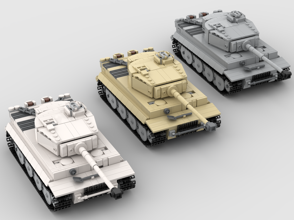 LEGO MOC Tiger 1 by simonelovisa01 | Rebrickable - Build with LEGO