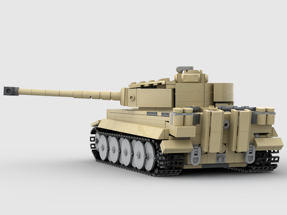 LEGO MOC Tiger 1 by simonelovisa01 | Rebrickable - Build with LEGO