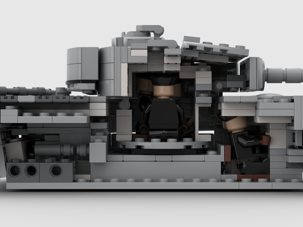 LEGO MOC-212837 Tiger 1 by simonelovisa01 | Rebrickable - Build with LEGO
