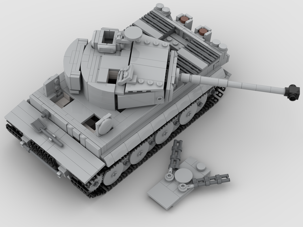LEGO MOC Tiger 1 by simonelovisa01 | Rebrickable - Build with LEGO