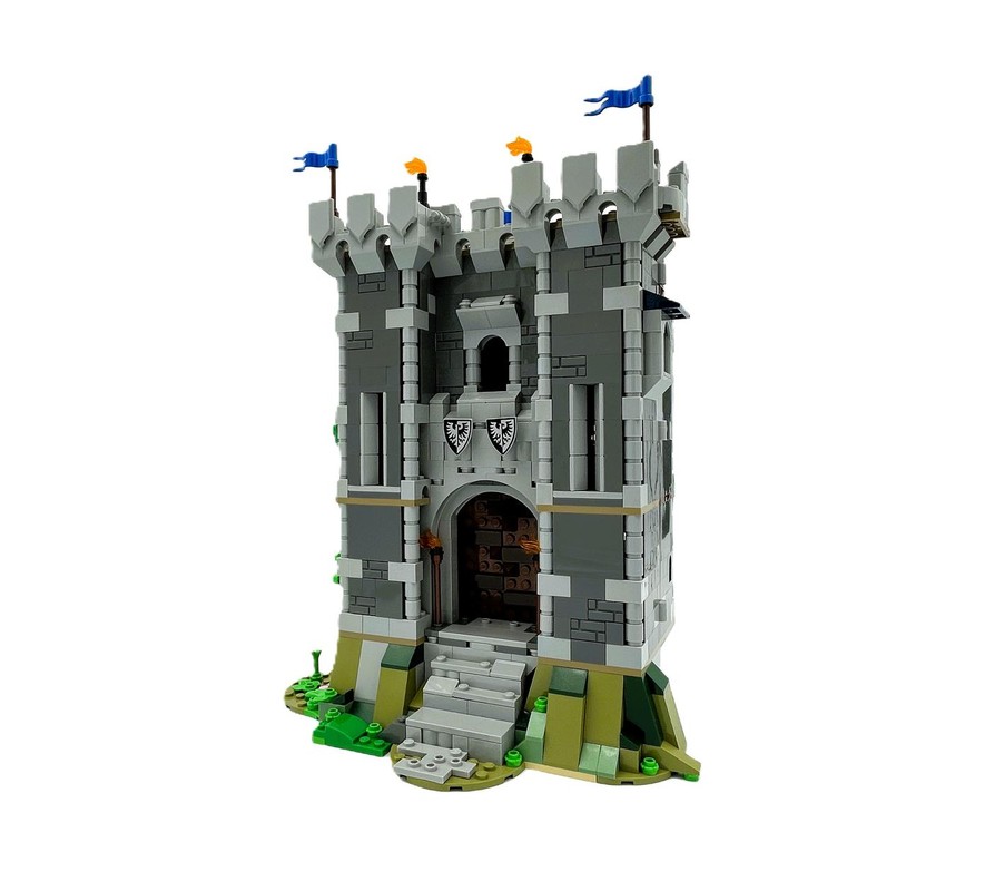 LEGO MOC Hilltop Castle Alternate build of 31120 Medieval Castle by re ...
