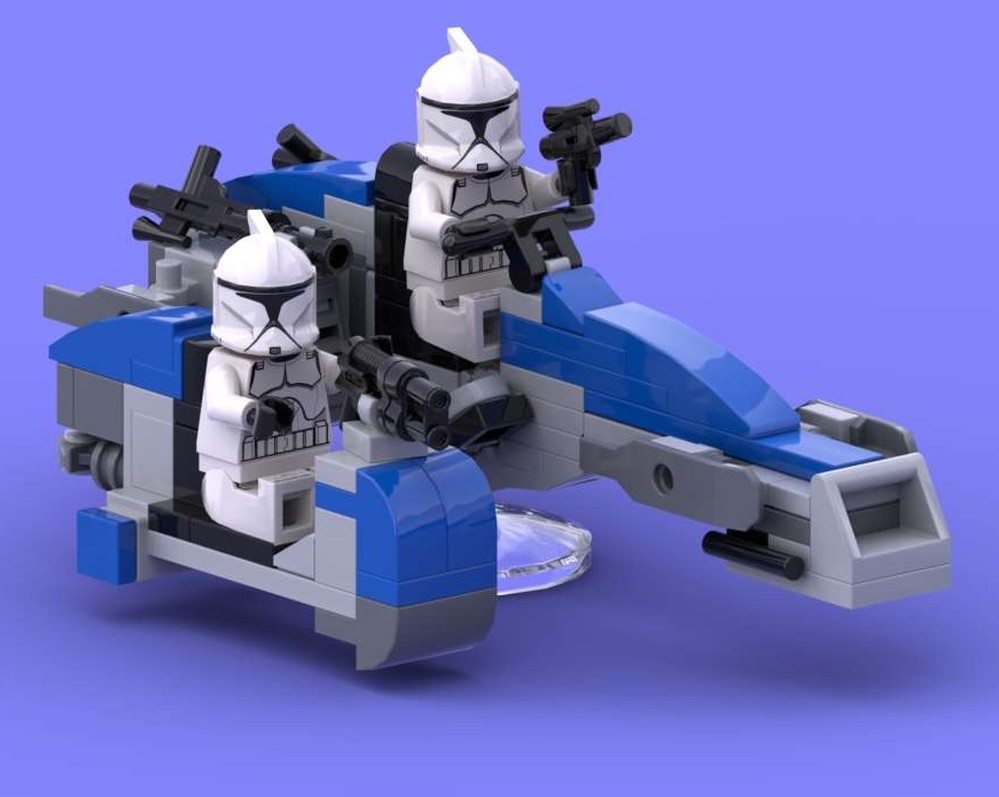 LEGO MOC Barc Speeder-Gunner by Antony07 | Rebrickable - Build with LEGO