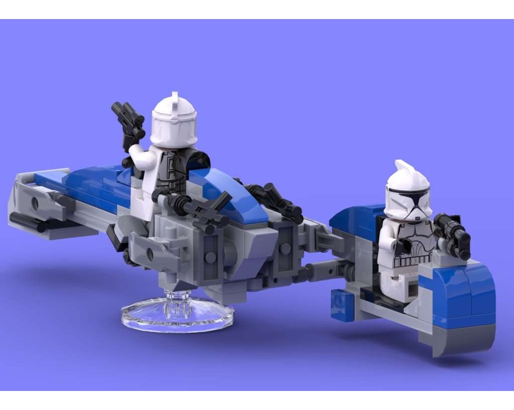 LEGO MOC Barc Speeder-Gunner by Antony07 | Rebrickable - Build with LEGO