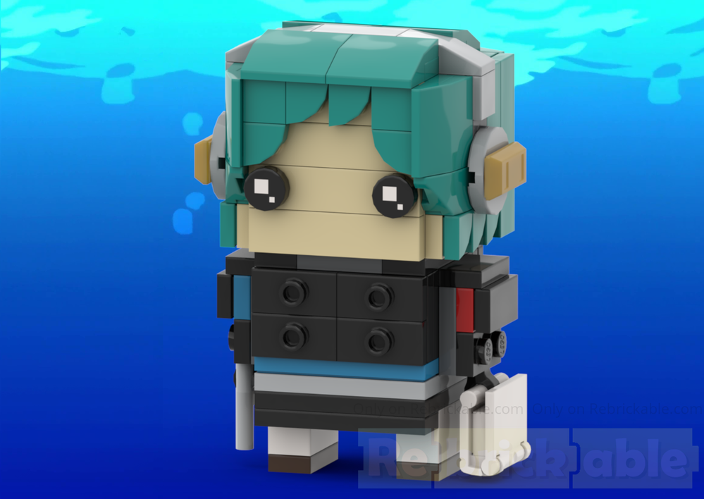 LEGO MOC Fuuka Yamagishi BrickHead - Persona 3 Reload by ...