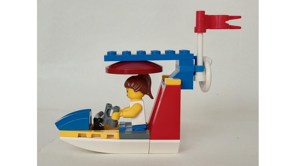 LEGO MOC 4937 Paddle Boat by julien1001 | Rebrickable - Build with LEGO