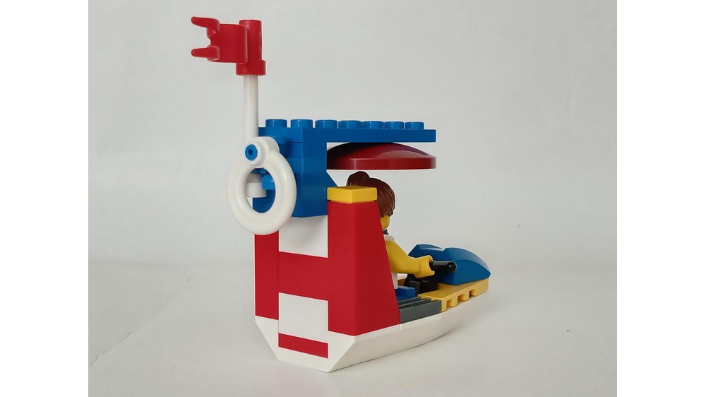 LEGO MOC 4937 Paddle Boat by julien1001 | Rebrickable - Build with LEGO