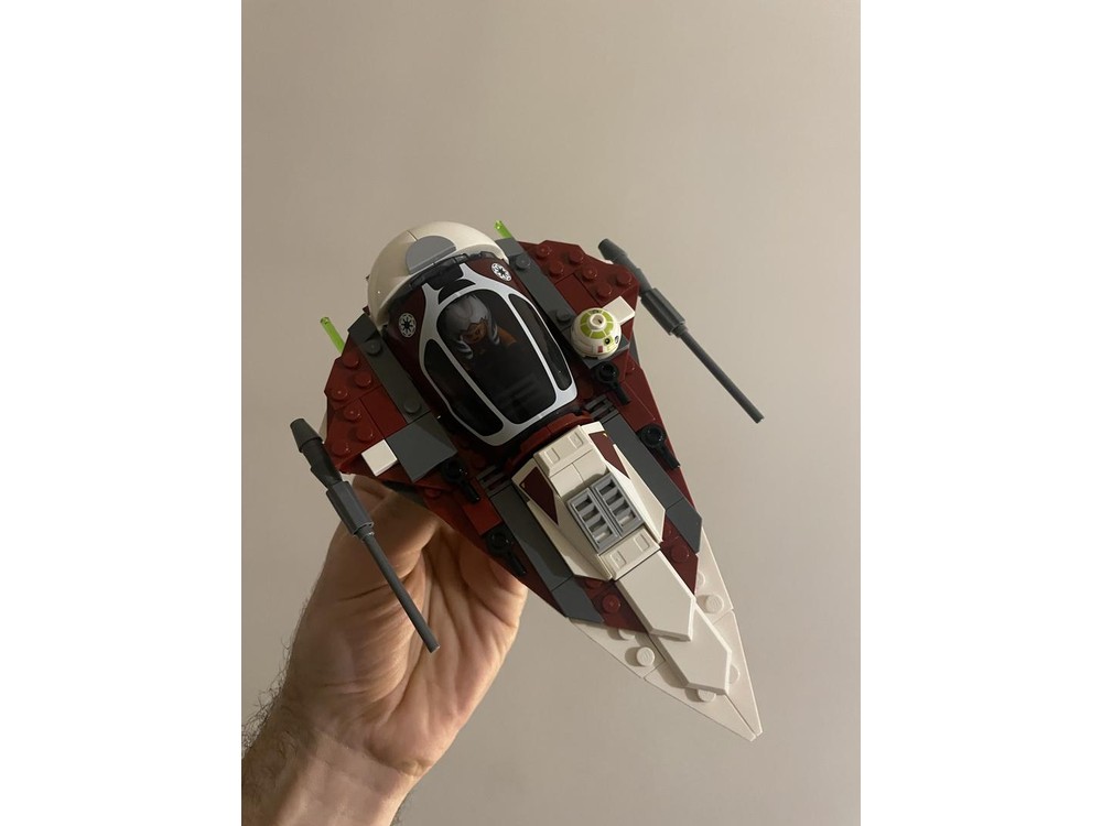 LEGO MOC Ahsoka's Delta 7(ish) Starfighter + Dagger Starfighter - 75401 ...