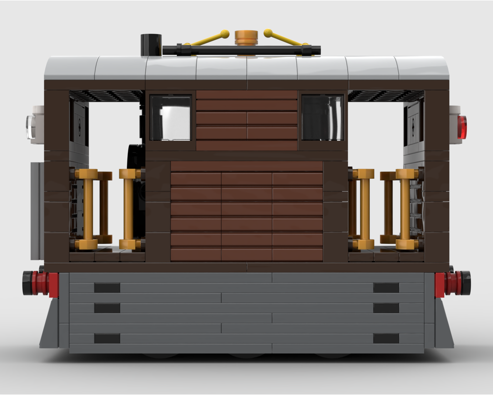 LEGO MOC Toby the Tram Engine by Lego Island of Sodor | Rebrickable ...